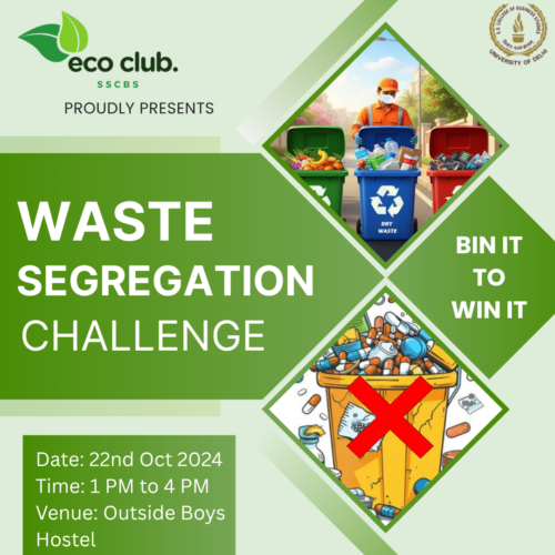 Waste Segregation Challenge – Shaheed Sukhdev College of Business Studies